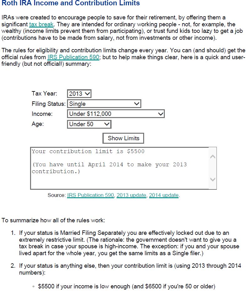 IRA limits – Motherhealth caregivers bayarea
